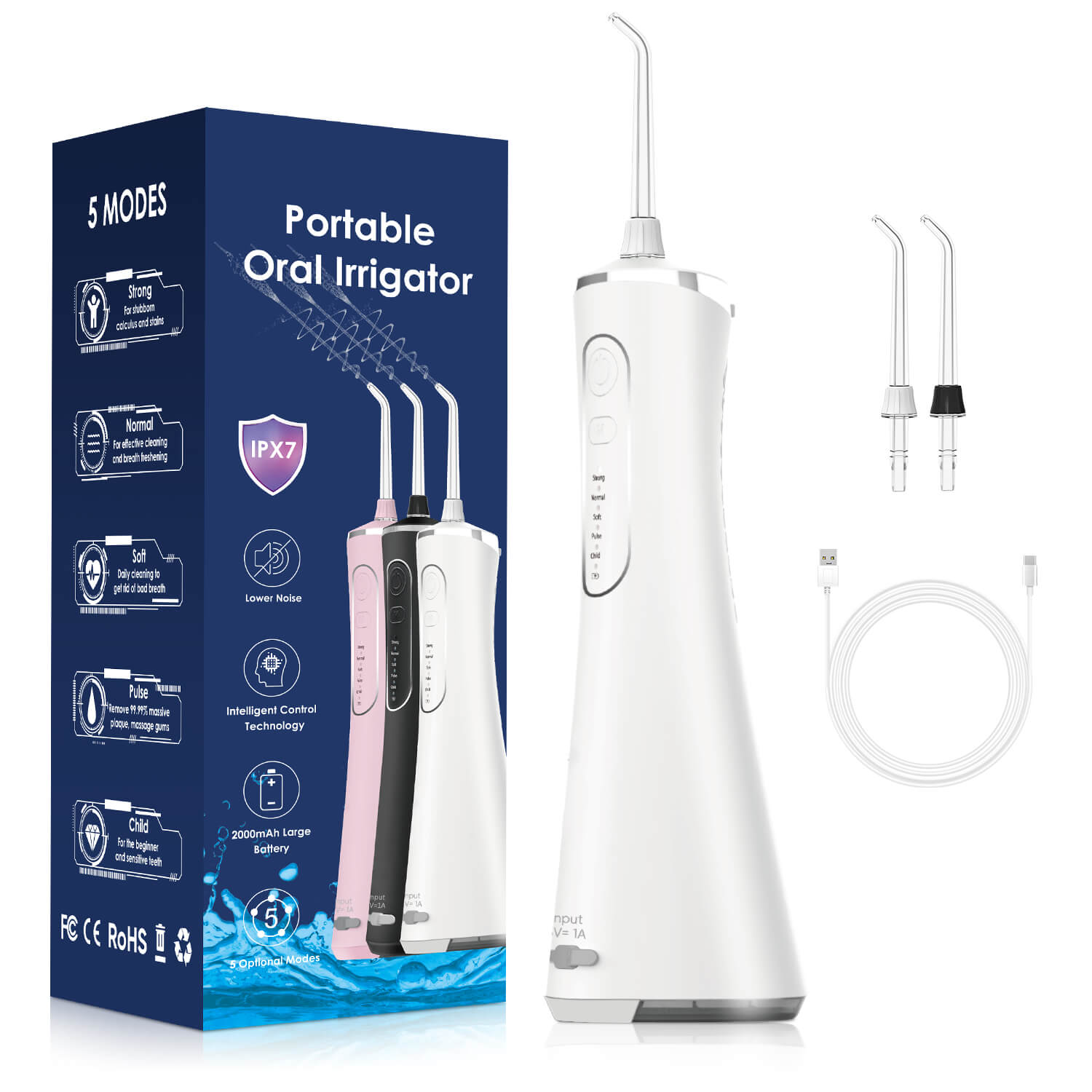 Portable Oral Irrigator | Type LP-211 - ABrite Tech (Shanghai) Co.,Ltd